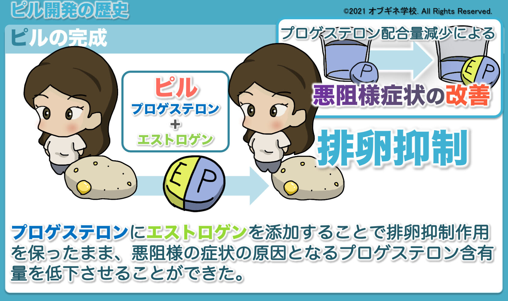 歴史から理解する経口避妊薬(OC)と低容量ピル(LEP)│見えてくる産婦人科学 オブギネ学校